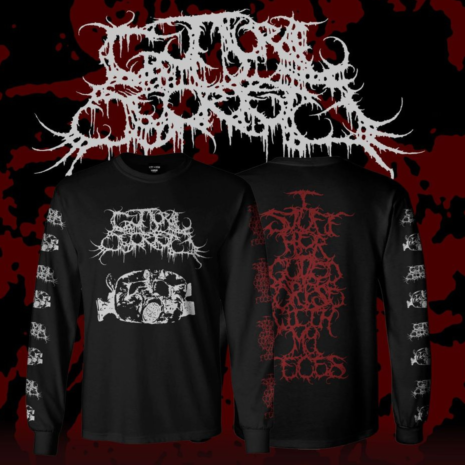 ORIGINAL LONGSLEEVE GUTURAL SECRETE - I Stuff Her Gutted Corpse ...