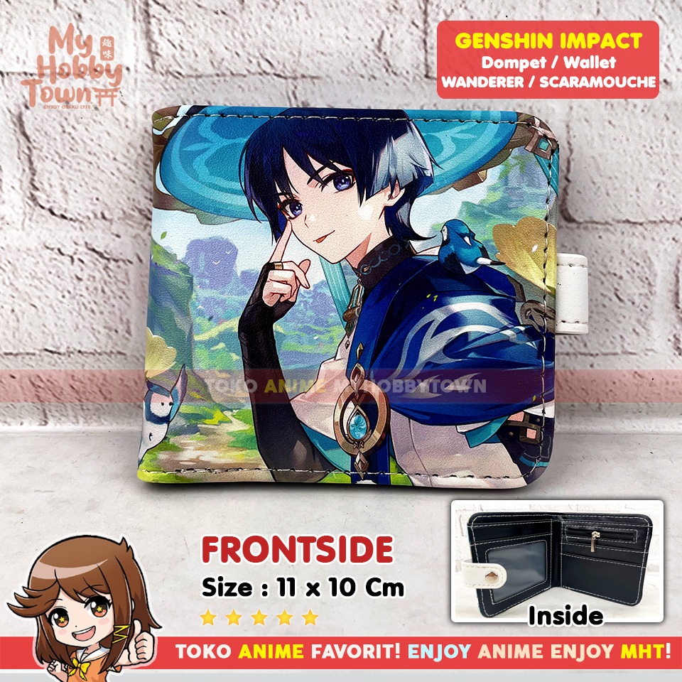 Genshin Impact Game Anime Wallet: Wanderer Scaramouche | Shopee Malaysia