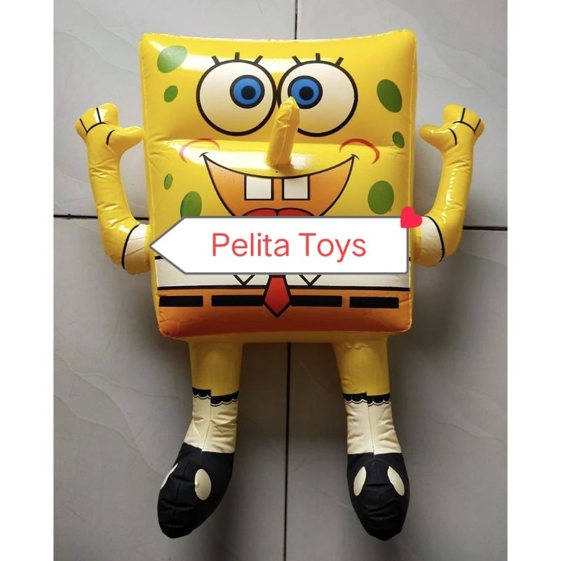 Inflatable SPONGEBOB Doll PREMIUM PVC SNI Material - PT TOYS | Shopee ...