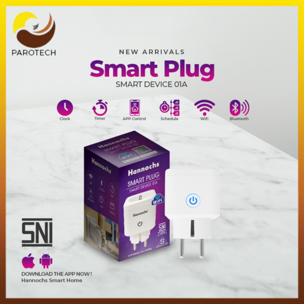 Hannochs Smart PLUG 01A WiFi Wireless PLUG - IoT Smart Home PLUG ...