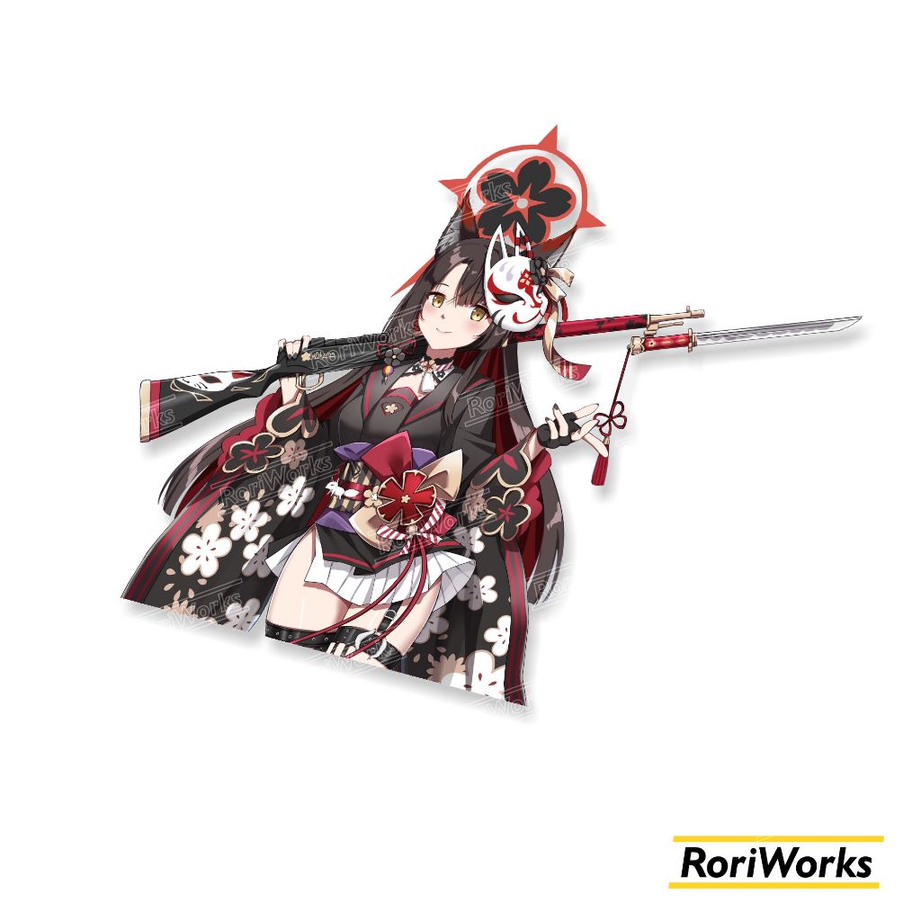 Kiss cut stickers - Wakamo Kosaka | Blue Archive | Shopee Malaysia