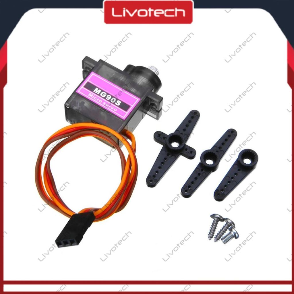 Servo Tower Pro MG90 With Metal Gear Microservo MG90S Robotic MG90 ...