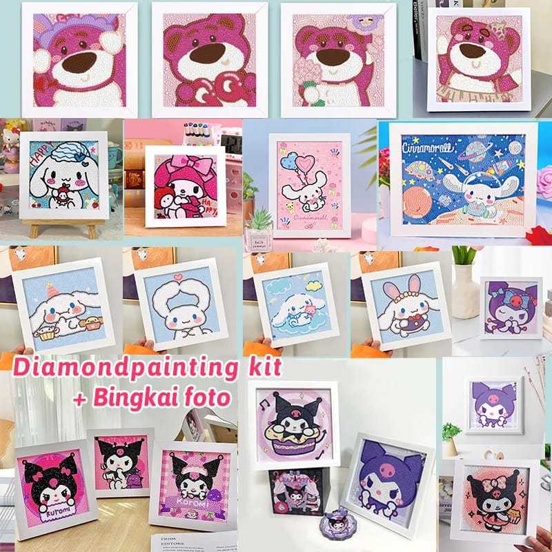 Sanrio Lotso Educational Toys set Diamondpainting Edition Cinnamoroll ...