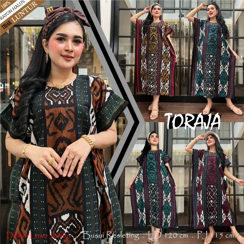 Daster KALONG Tiedye jumbo Tiedye BATIK SONGKET TORAJA Sleepwear For ...