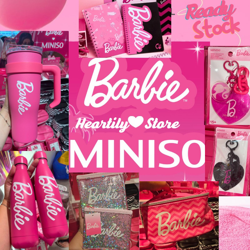 Miniso TYPO BARBIE MINISO READY TO SEND MINISO BARBIE MINISO TUMBLER ...