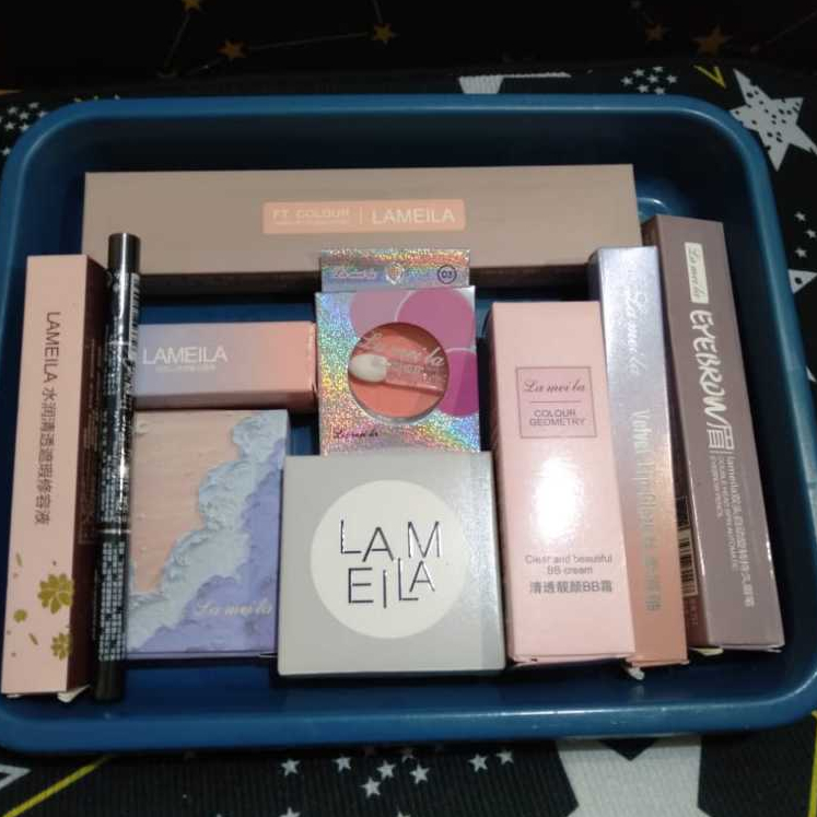 Makeup SET Complete SET LAMEILA 10 Variants For LAMEILA MAKEUP Face ...