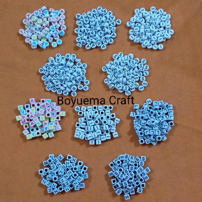 Mote Letters mote Alphabet mote One Type (22 Grams) | Shopee Malaysia