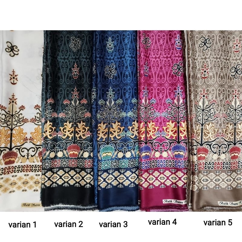 Central kalimantan crisp stem motif batik fabric made from SS26 semi ...
