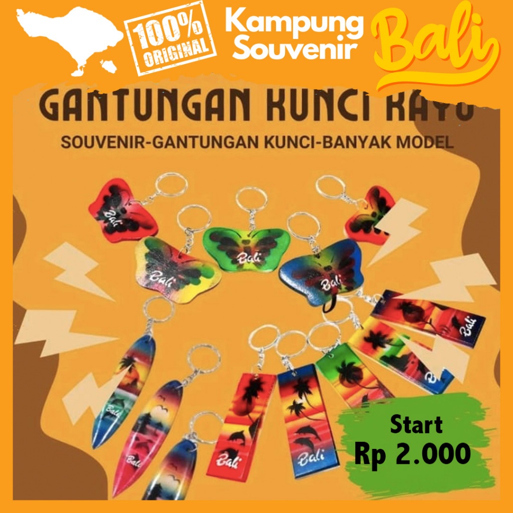 GANTUNGAN Keychains and Refrigerator Stickers - Typical Balinese ...