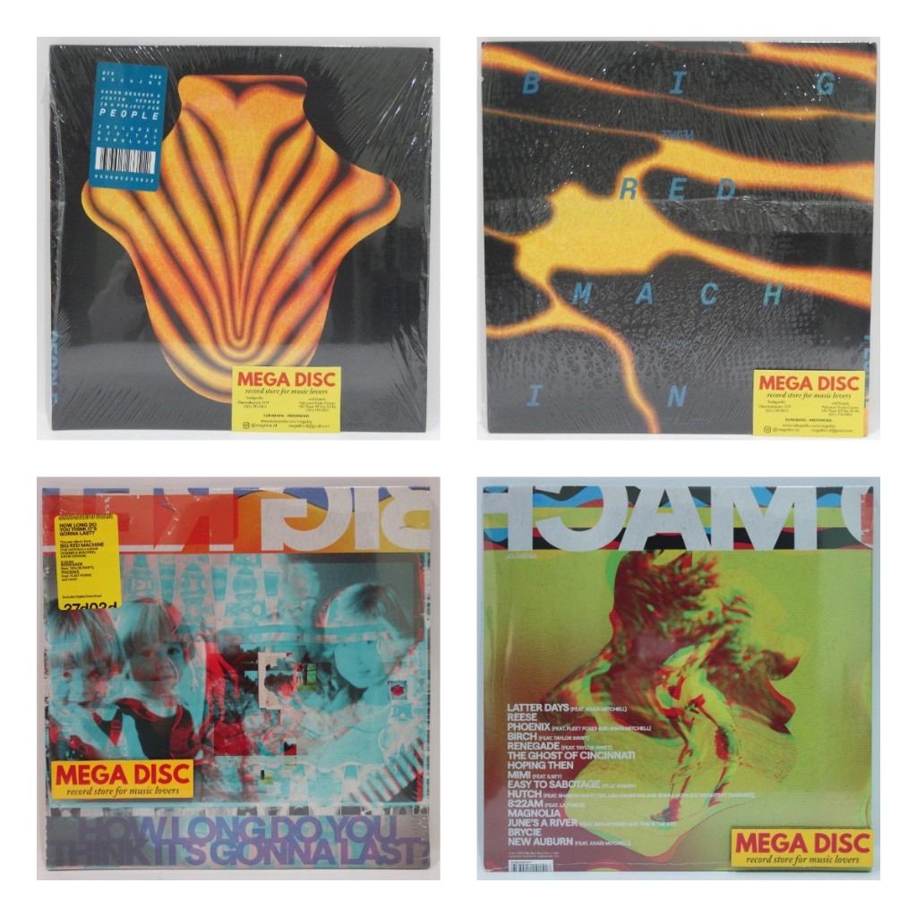 HITAM Lp Big Red Machine Album Vinyl PH Record - Check Variant ...