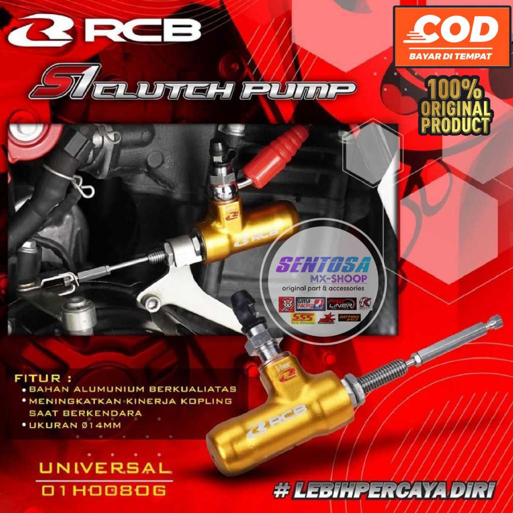 (RCB Original) Hydraulic CLUTCH PUMP S1 14MM - STUT Hydraulic CLUTCH ...