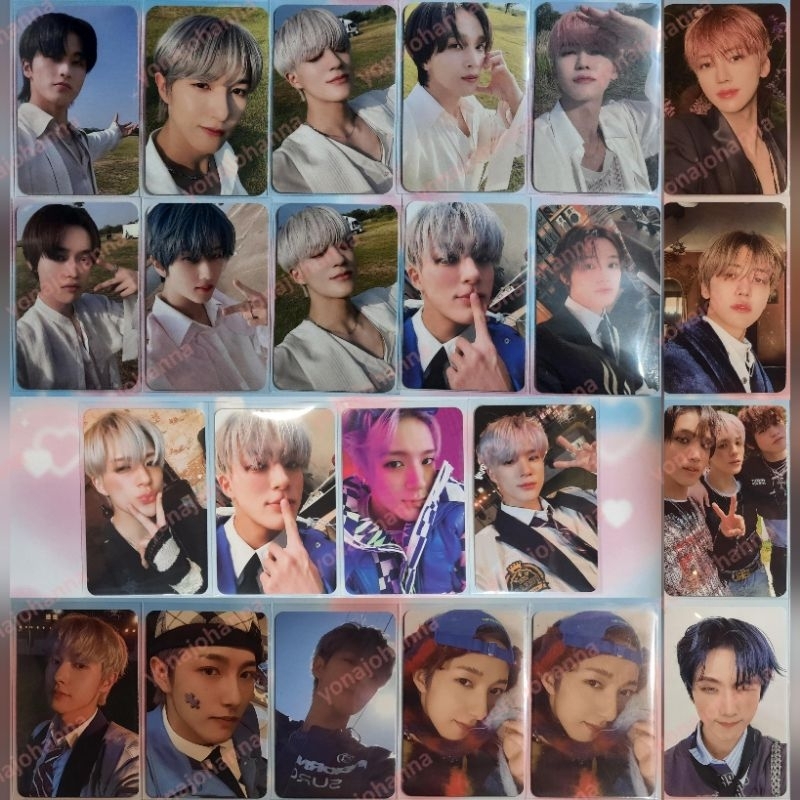 Official Photocard PC ISTJ Renjun Jeno Chenle Mark Haechan Jaemin ...