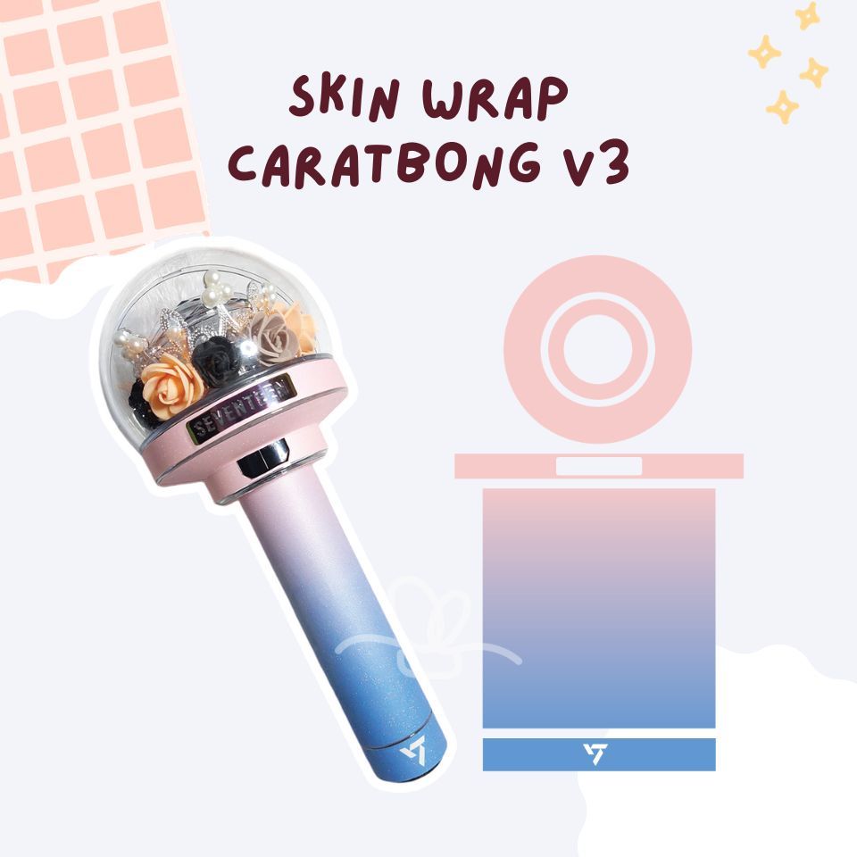 Skin wrap Glitter/skin Deco Glitter/skin Sticker/Garskin Lightstick ...