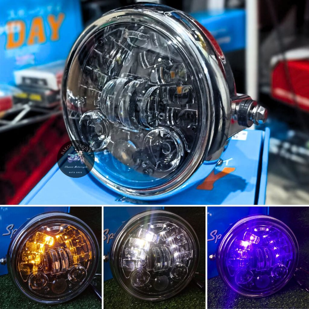 Daymaker 5,75inch Daymaker Lamp Set Ninja Shell Headlamp Cb Gl Mp Tiger ...