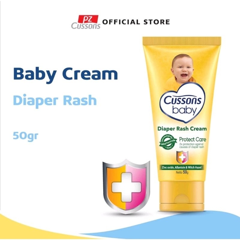 Cussons Baby Cream Diapers Rash - Anti Rash Baby Cream Diaper 50gr ...