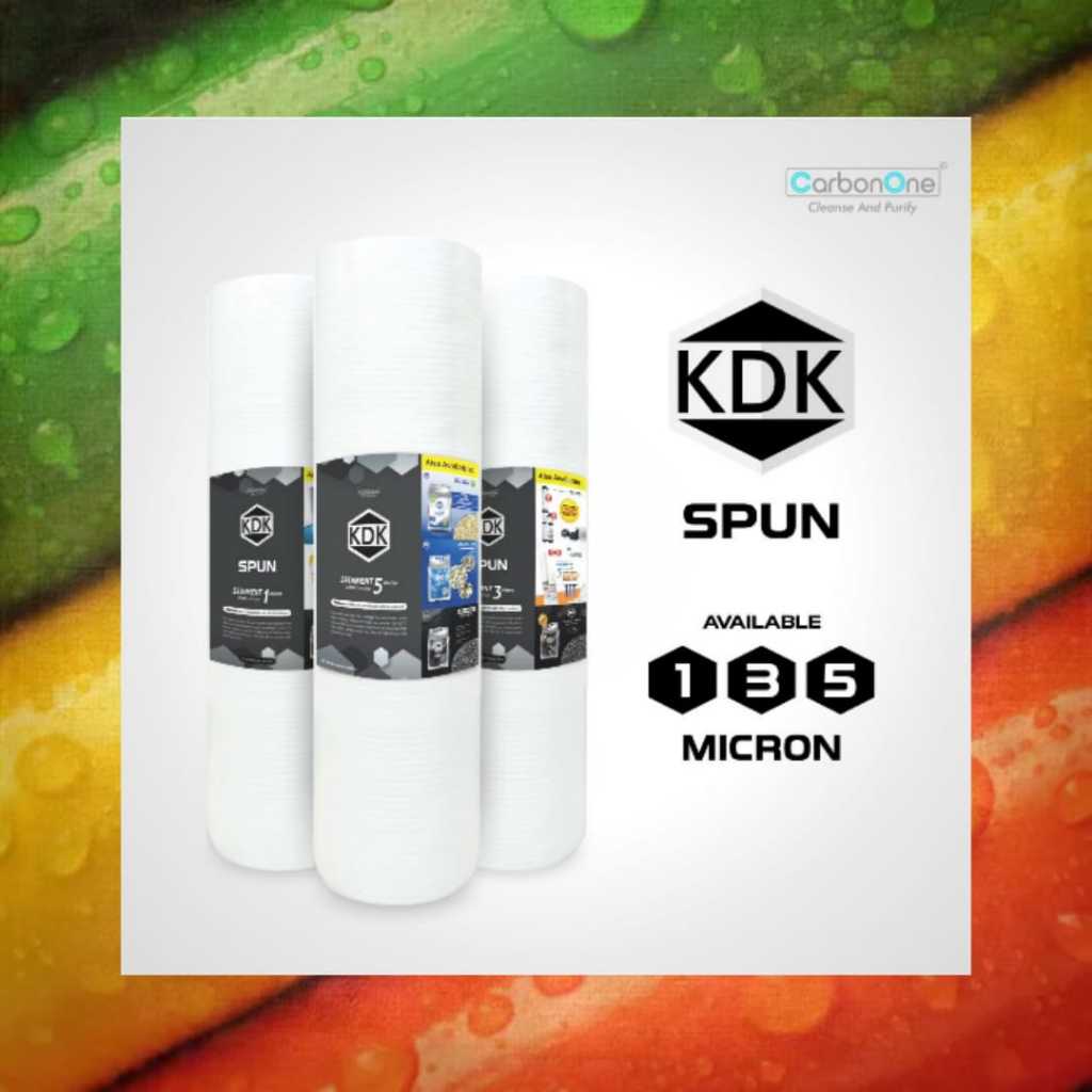 Kdk Spun 10 Inch Sediment Water Filter (1, 3 & 5 Micron Packaging ...