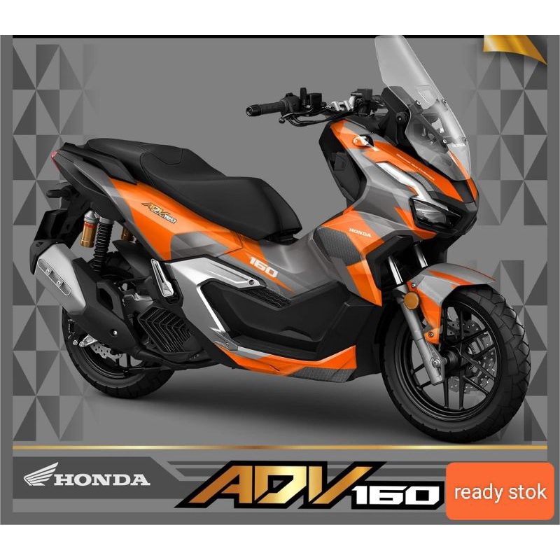 Sticker decal full body honda adv 160 dekal full Block honda adv ...