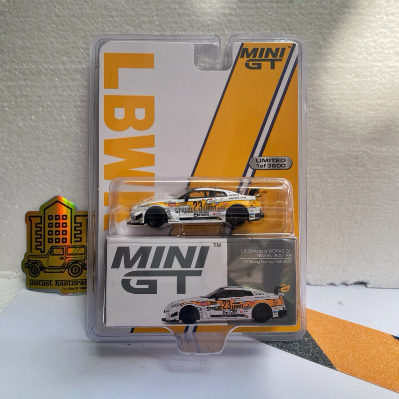Mini GT Blister Nissan R35 LB Silhouette WORKS GT 35GT-RR LB Racing ...