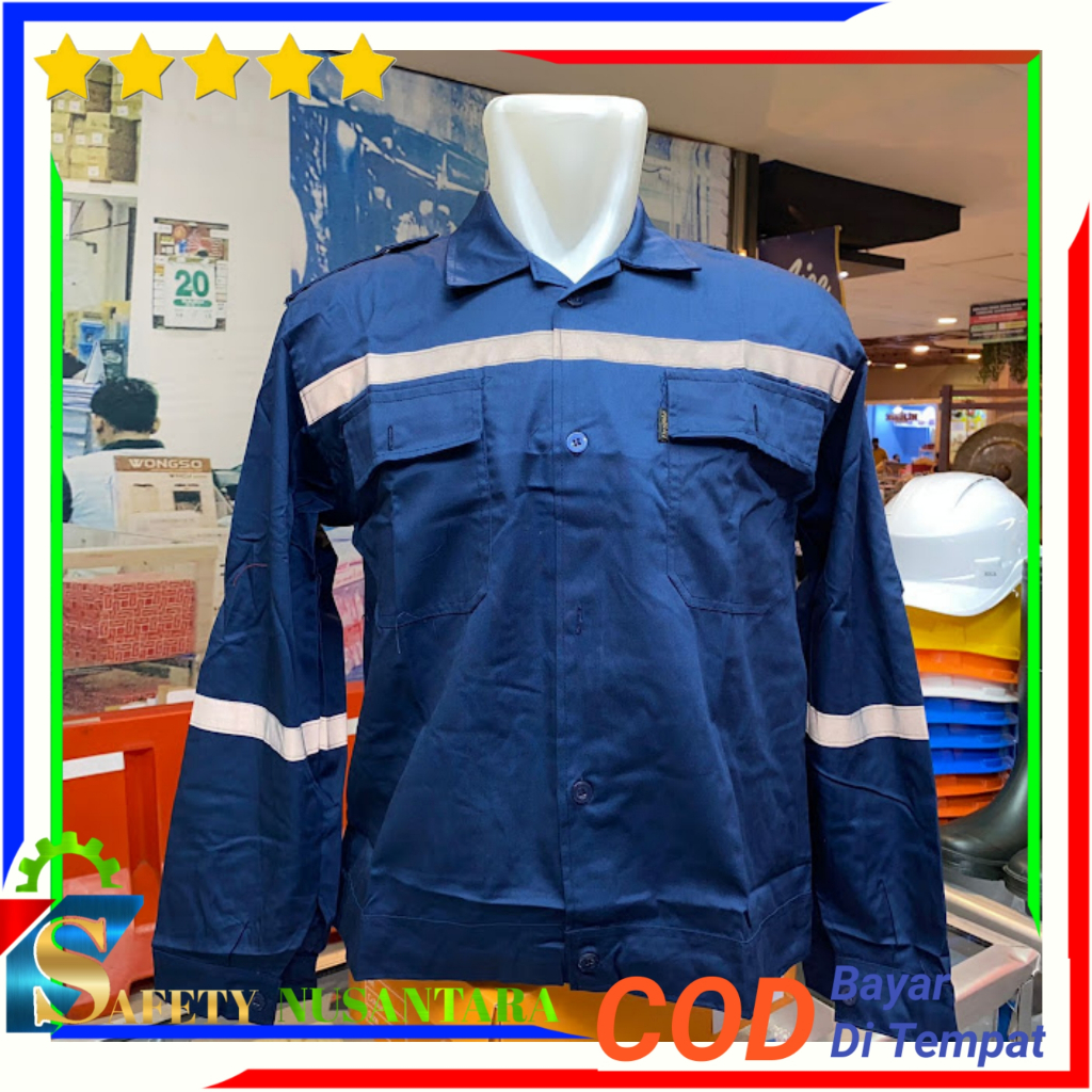 Long Sleeve Safety Uniform Wearpack Safety Work | Shopee Malaysia