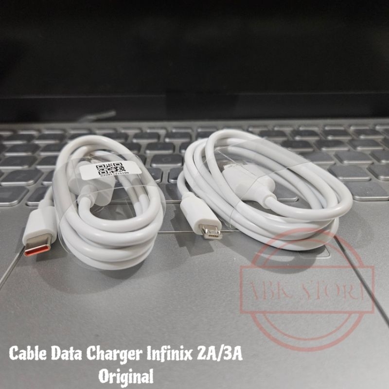 Original Infinix Cable Usb Micro 2A / Type-C 3A Fast Charging data ...