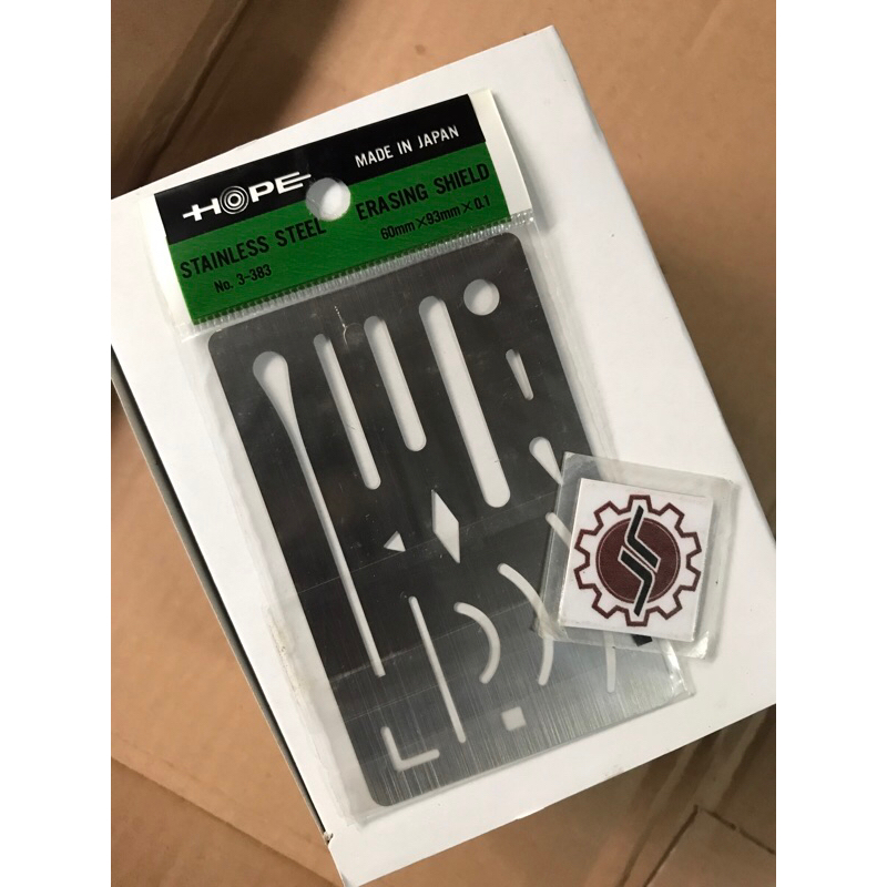 Erasing shield/ eraser shield HOPE Japan | Shopee Malaysia