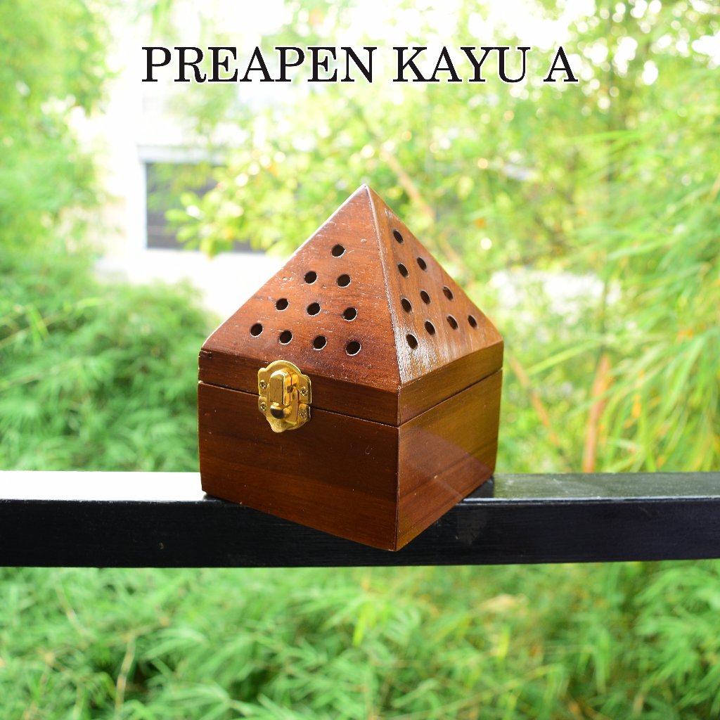 KAYU Cone Shape Wooden Mortar/ Mabkhara/Mortar Holder/Cone Mortar ...