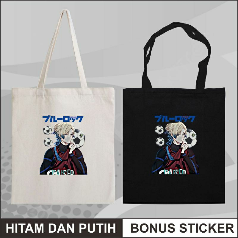 Anime Michael Kaiser Blue Lock Japanese Manga V2 Zipper Tote bag ...