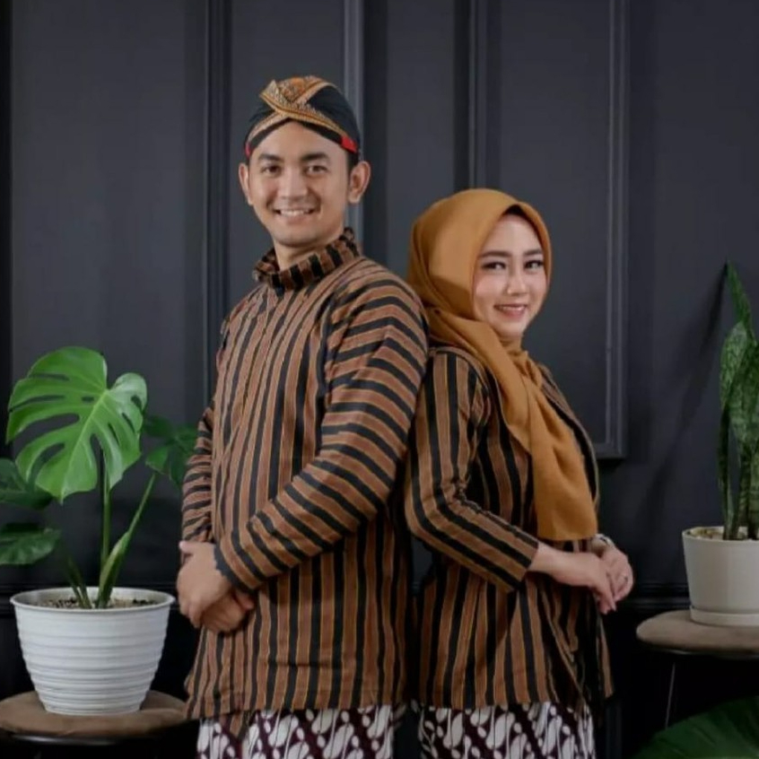 WHOLESALE!!️Javanese Lurik Shirt for Men/Women's Lurik Kebaya/Javanese ...