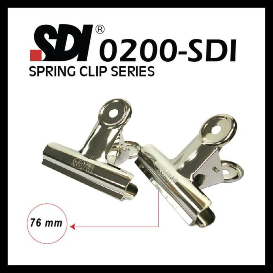 Sdi Spring Clip/Paper Clamp 0200 | Shopee Malaysia