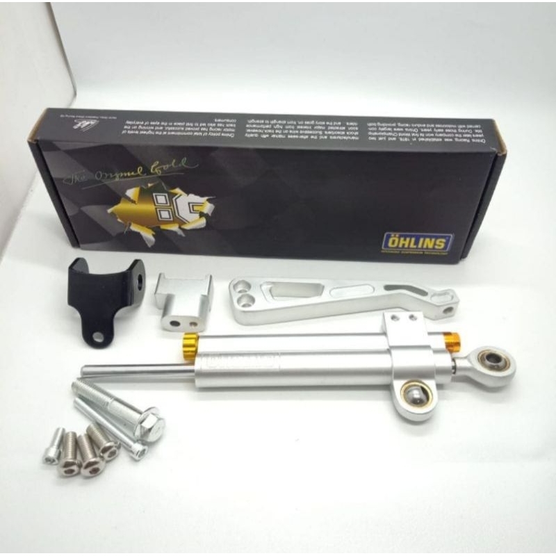 Short Steering Dumper Stabilizer Steering Dumper Plus Bracket | Shopee ...