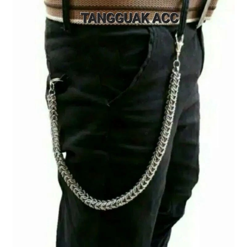 MEN'S WALLET CHAIN STAINLEES STEEL ANTI RUST/LATEST MEN'S WALLET CHAIN ...