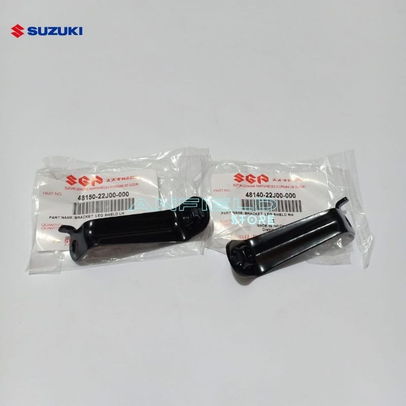 Leg SHIELD Bracket wing bolt mount Suzuki SHOOTER smash fi ORIGINAL SGP ...