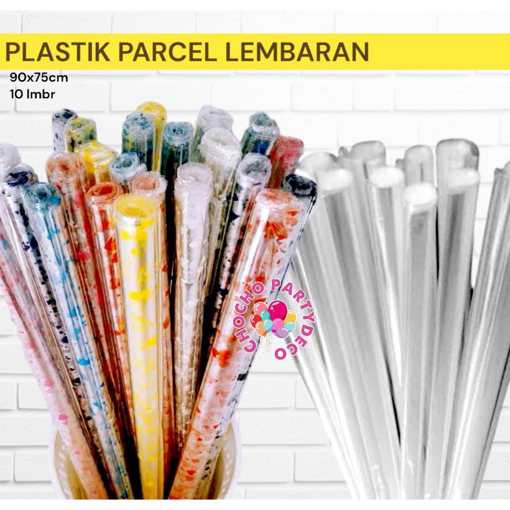 (10pc) Plastic parcel opp Plastic Sheet Mica Plastic Sheet Glass ...