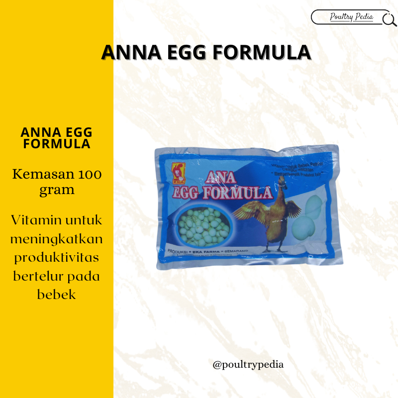 Anna egg formula 100 grams of vitamins increases egg production in ...