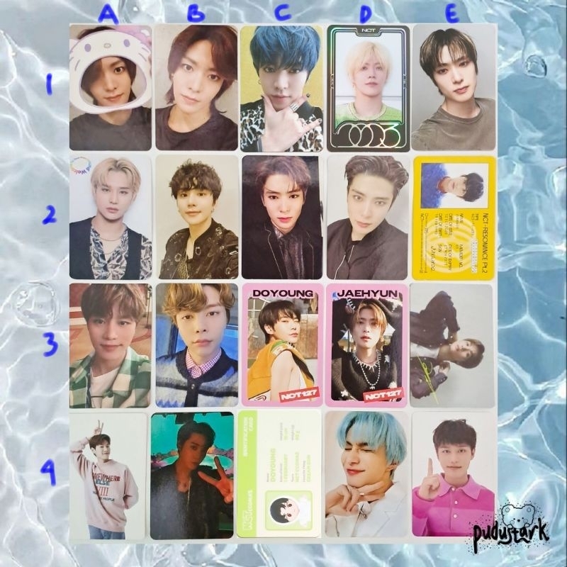 [READY] Nct 127 PHOTOCARD OFFICIAL taeil johnny yuta mark jungwoo ...