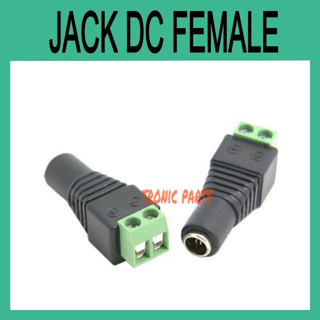 Dc JACK Female Connector Power Supply Adapter CCTV DC Pump Socket ...