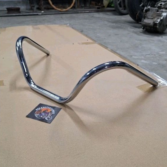 2.5 mm Thick Pullback Chopper Handlebar. Custom Classic Traditional ...