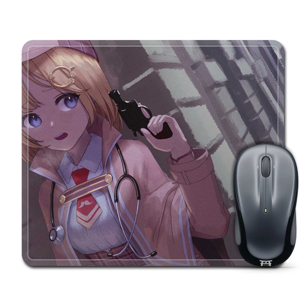 Watson AMELIA HIDE vtuber anime gaming Mouse pad - HOLO EN Rubber ...