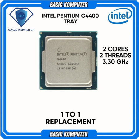 Processor INTEL PENTIUM G4400 3.3 GHz SOCKET LGA1151 TRAY | Shopee Malaysia
