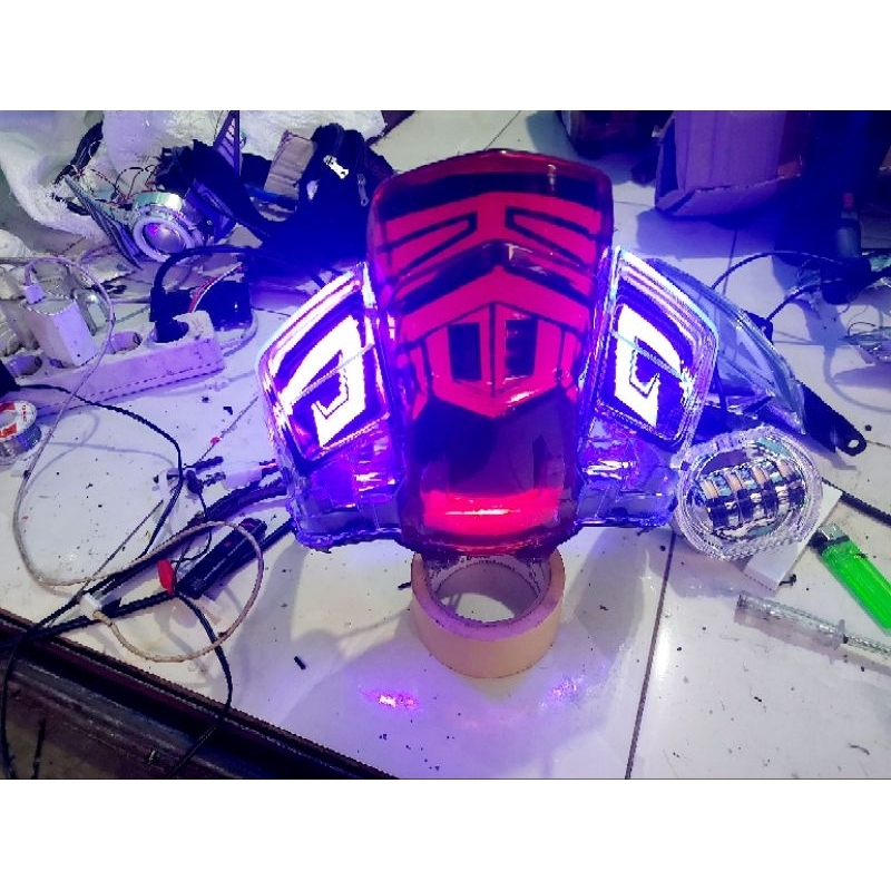 Soul gt 125 bluecore custom stop lamp lazy light running signal pnp ...