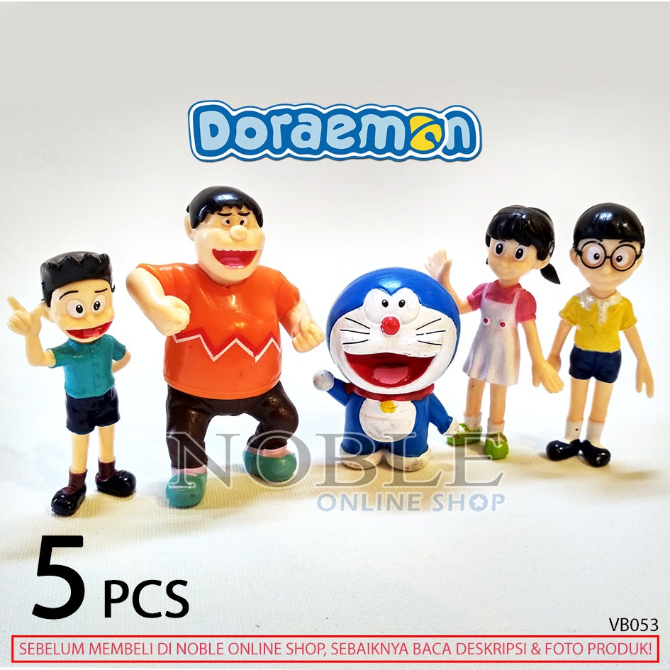 Doraemon Figure Nobita Shizuka Giant Suneo Cute Blue Cat Stand By Me Toys Toy Display Collection ...