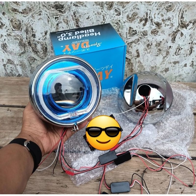 HITAM Lampu CB125 SET BILED SET BATOK CB125 FULL KRUM AND BLACK ...