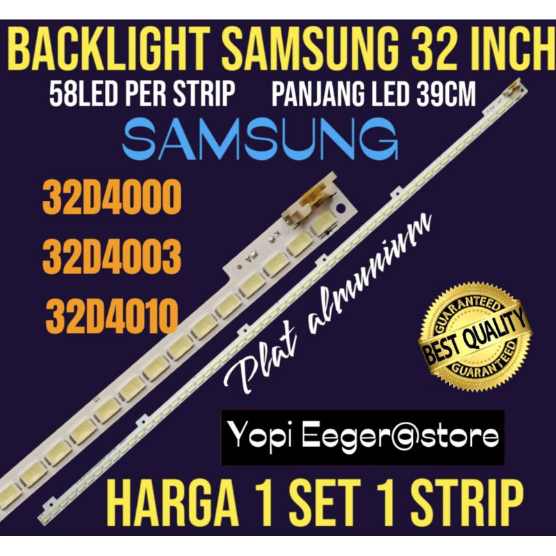 Backlight LED LCD TV SAMSUNG 32inch 32D4000 32D4003 32D4010 BACKLIGHT ...