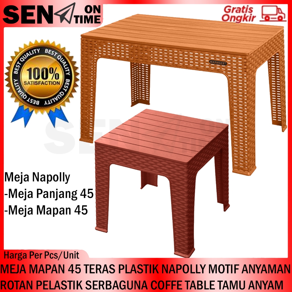 KAYU Relaxing Terrace TABLE Plastic Guest Dining TABLE COFFEE TABLE ...