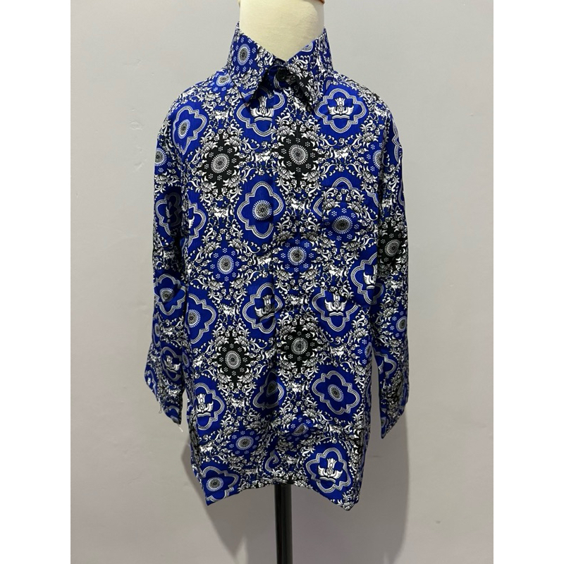 Latest blue shoots of hope elementary school batik uniform blue shoots ...