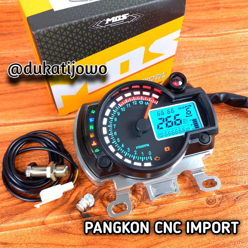 Speedometer KOSO RX2N DIGITAL SPIDOMETER RX2 N CNC STAND PANGKON SET DIGITAL LED SPECO RX2 ...