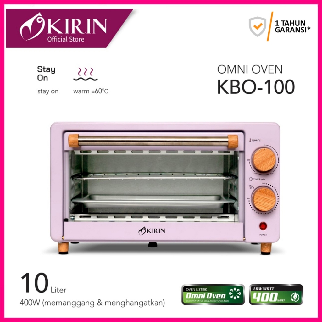 Kirin KBO 100 M Electric Oven Capacity 10 Liters Official Guarantee | Shopee Malaysia