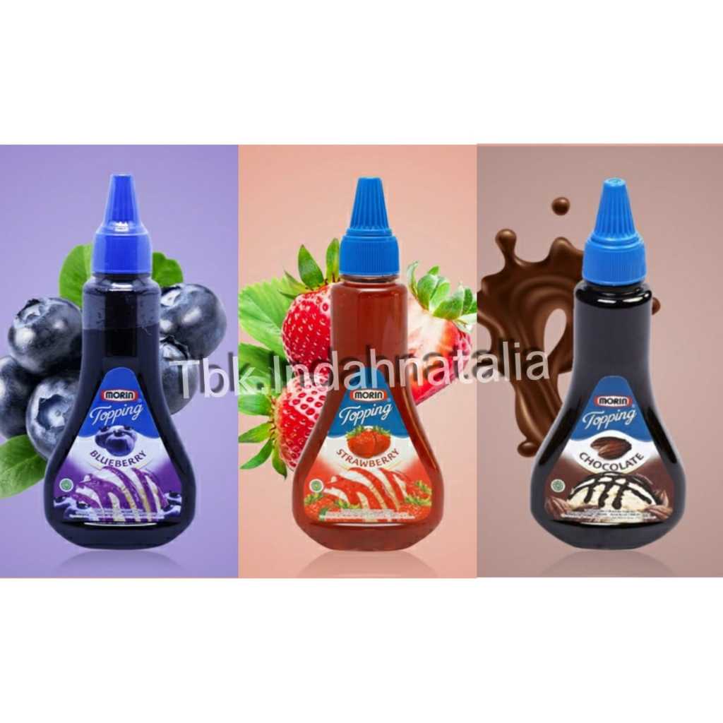 Morin Jam Topping 310gr ALL Varian/Morin Topping Sauce (Chocolate ...