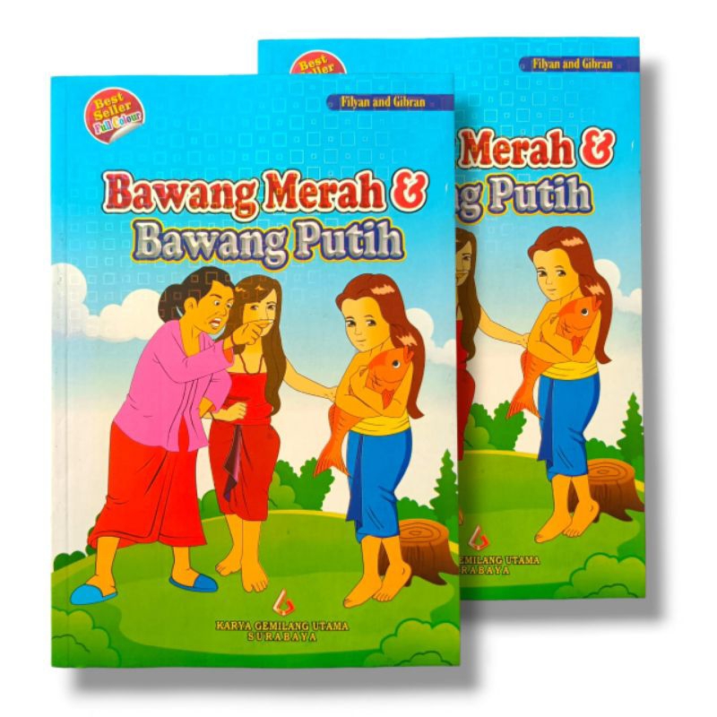 MERAH PUTIH Children's STORY BOOK WITH PICTURES RED ONION AND GARLIC ...
