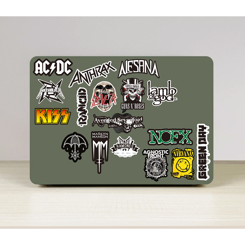 Band STICKERS AESTHETIC STICKERS HANDPHONE CASE LAPTOP SUITcase TUMBLR ...